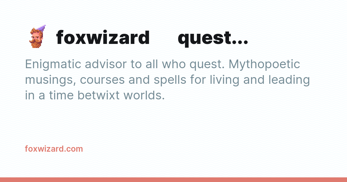 Dr. Fox (wizard) Wyrd Work - Ghost Explore