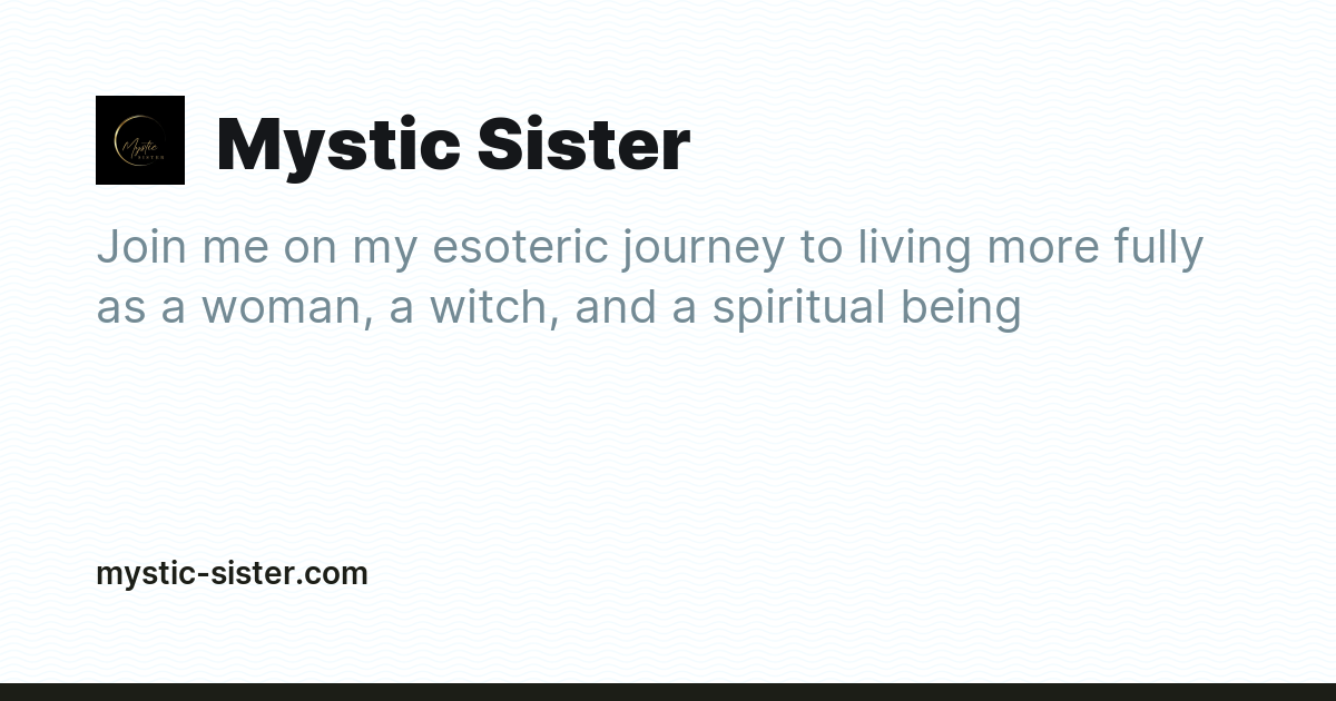 Mystic Sister - Ghost Explore