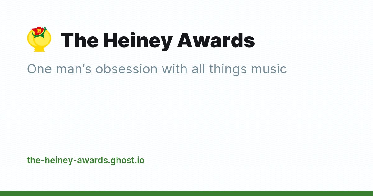 The Heiney Awards - Ghost Explore