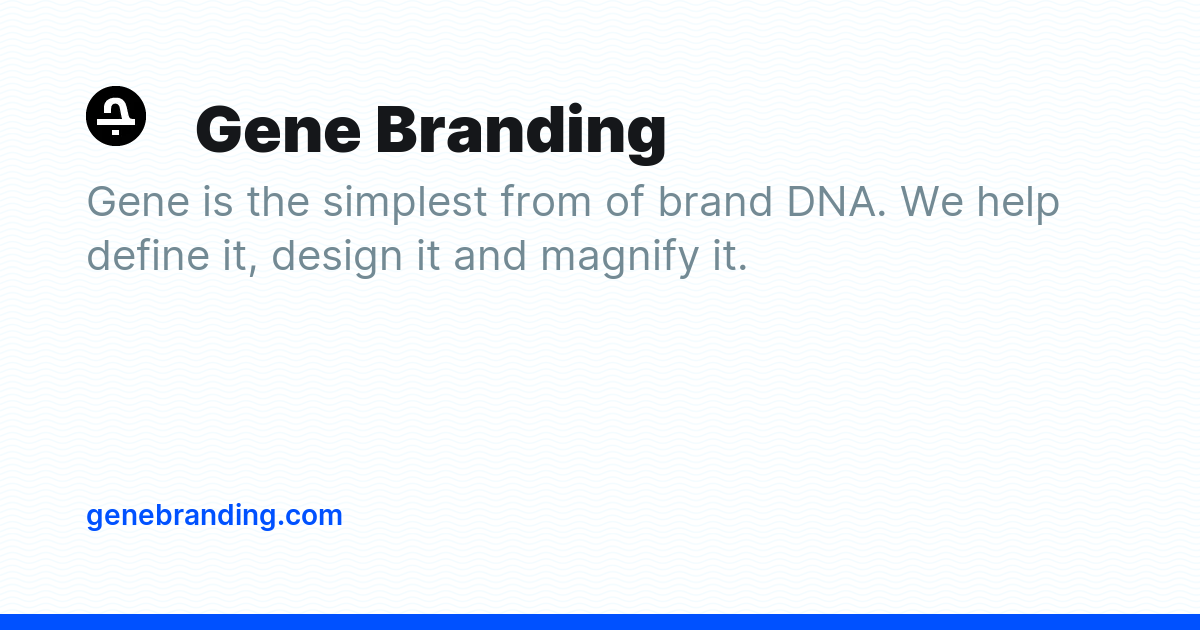 Gene Branding - Ghost Explore