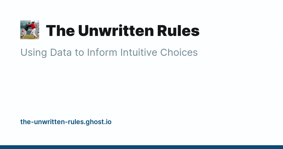 The Unwritten Rules - Ghost Explore