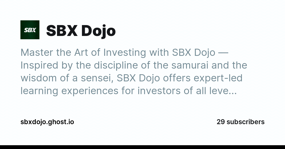 SBX Dojo - Ghost Explore