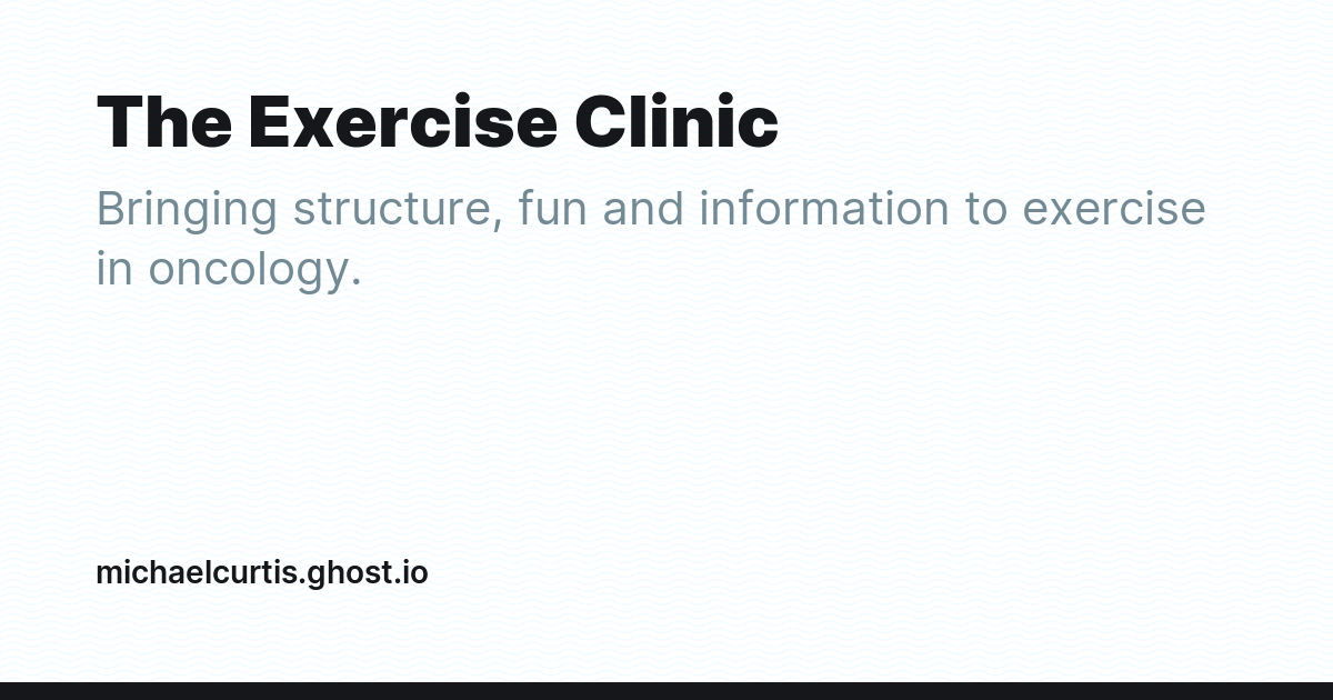 The Exercise Clinic - Ghost Explore