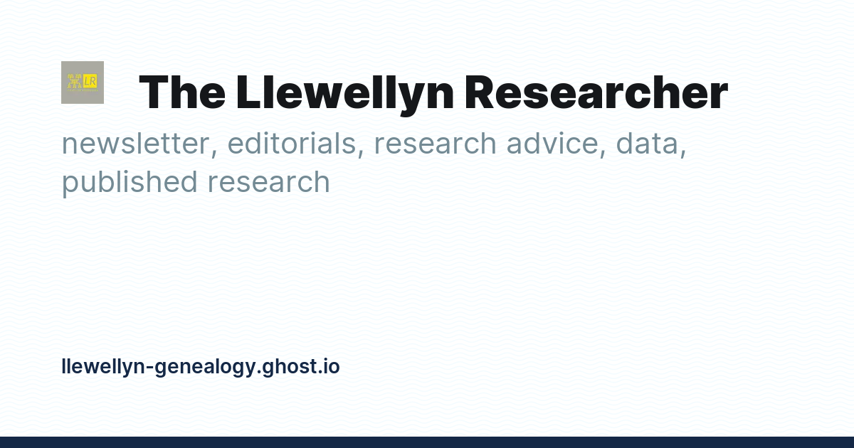 The Llewellyn Researcher - Ghost Explore