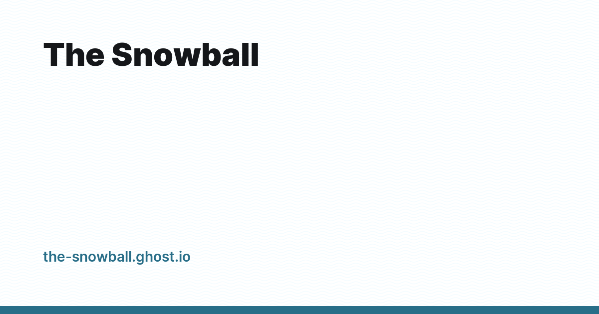 The Snowball - Ghost Explore