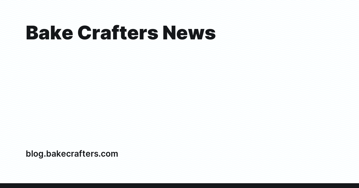 Bake Crafters News - Ghost Explore