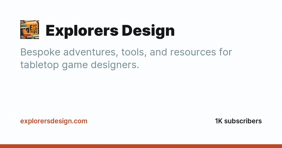 Explorers Design - Ghost Explore
