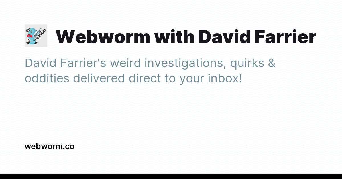 Webworm with David Farrier - Ghost Explore