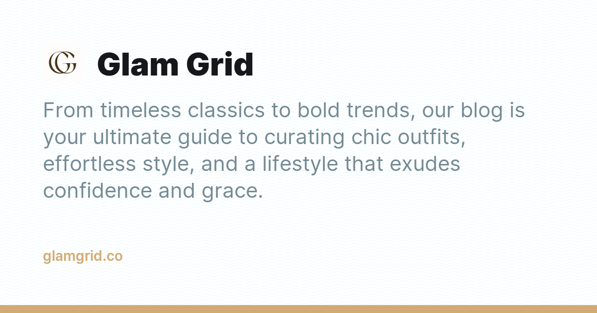 Glam Grid - Ghost Explore