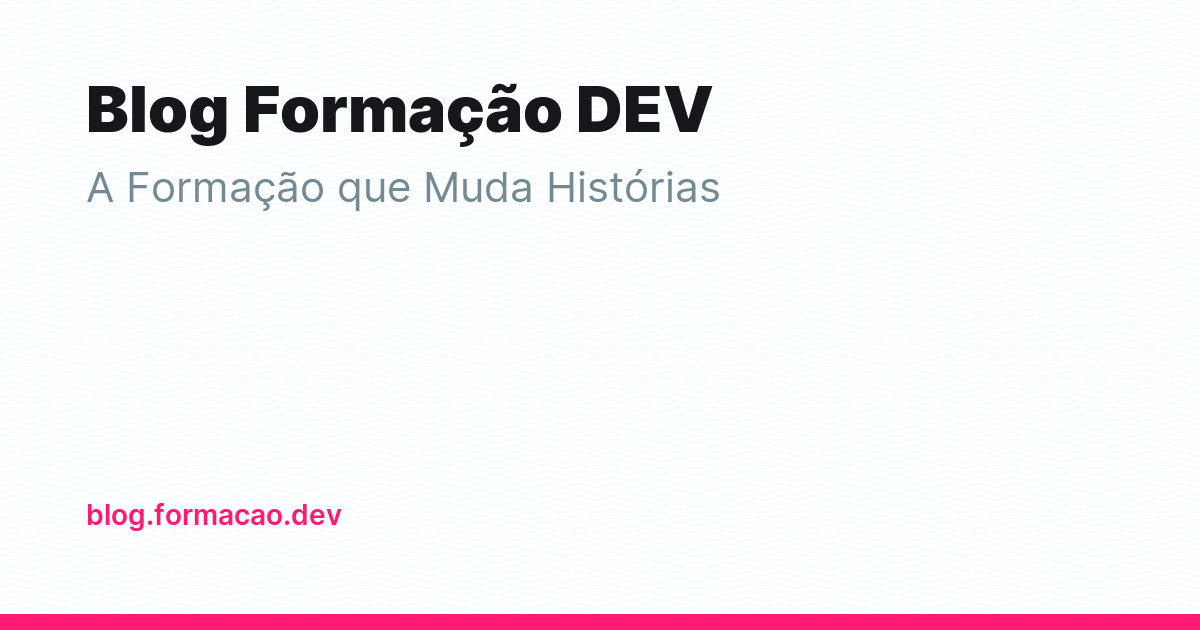Blog Formação DEV - Ghost Explore