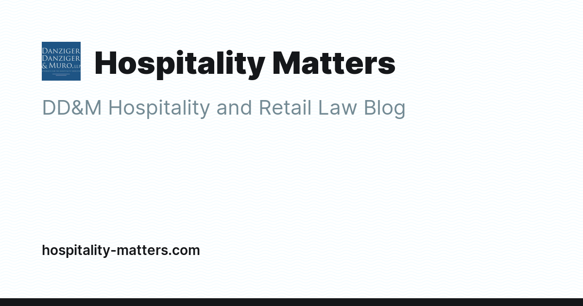 Hospitality Matters - Ghost Explore