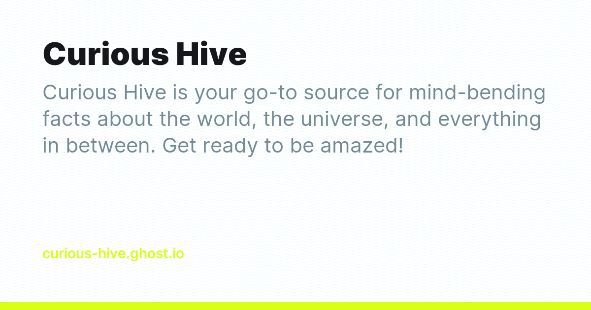 Curious Hive - Ghost Explore