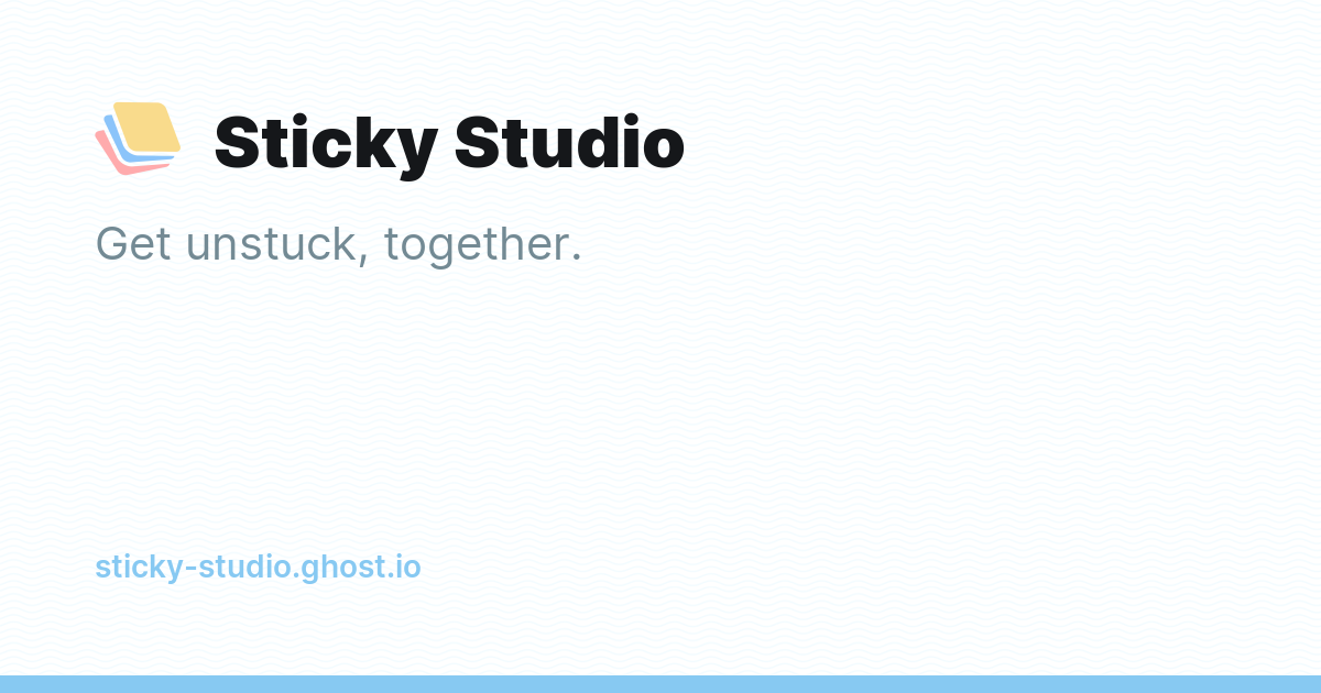 Sticky Studio - Ghost Explore