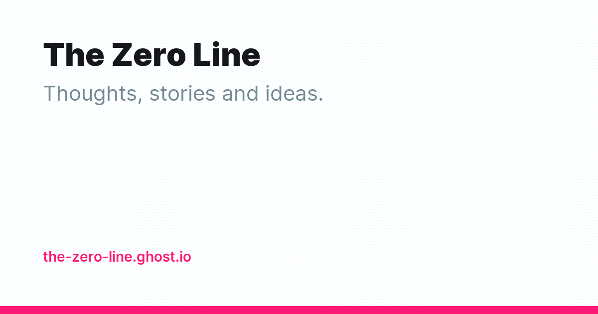 The Zero Line - Ghost Explore