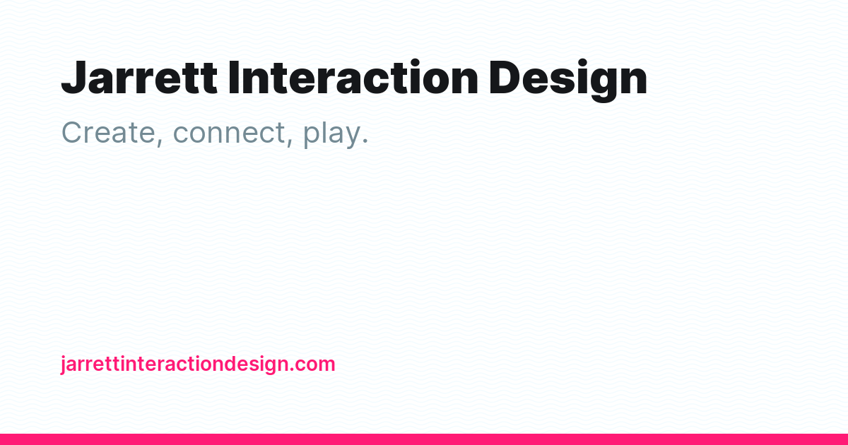 Jarrett Interaction Design - Ghost Explore