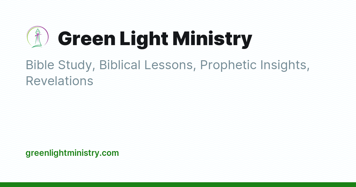 Green Light Ministry - Ghost Explore
