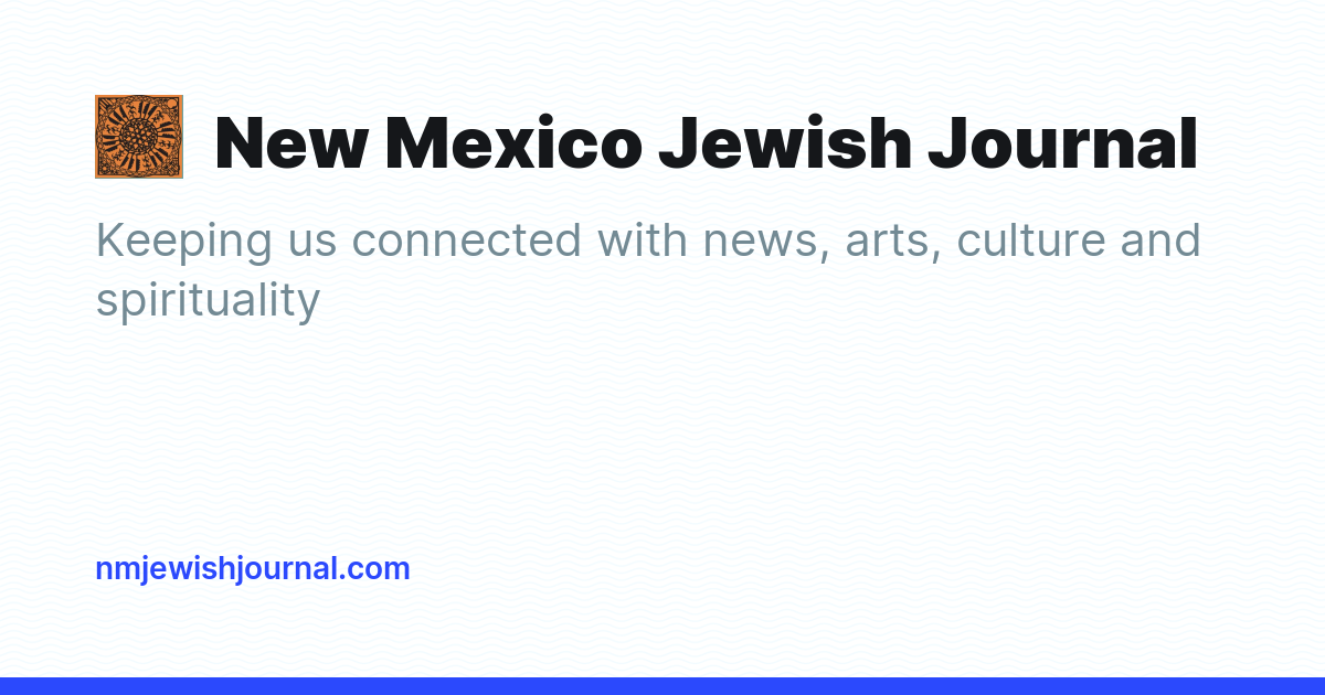 New Mexico Jewish Journal - Ghost Explore