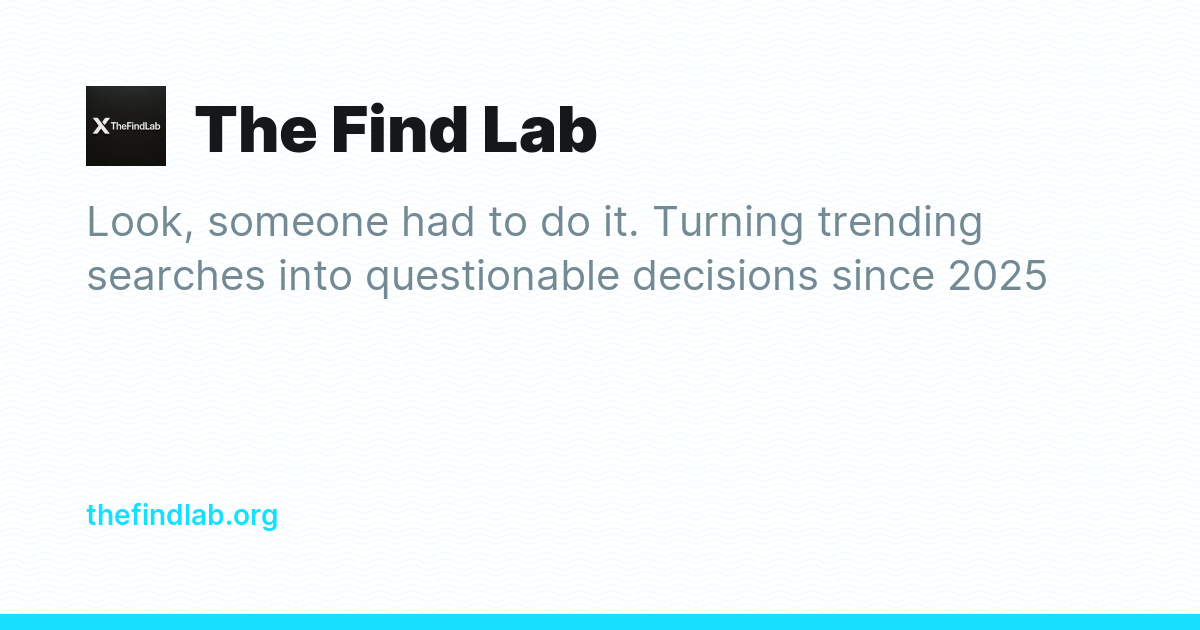 The Find Lab - Ghost Explore
