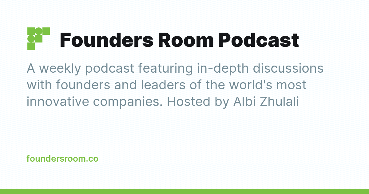 Founders Room Podcast - Ghost Explore