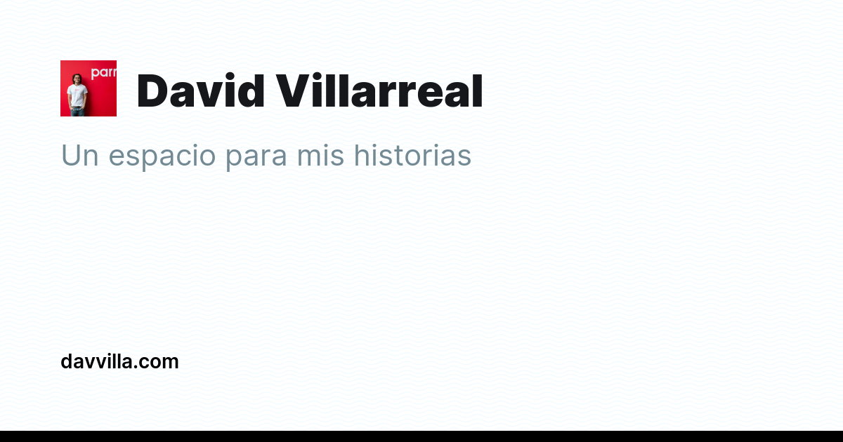 David Villarreal - Ghost Explore