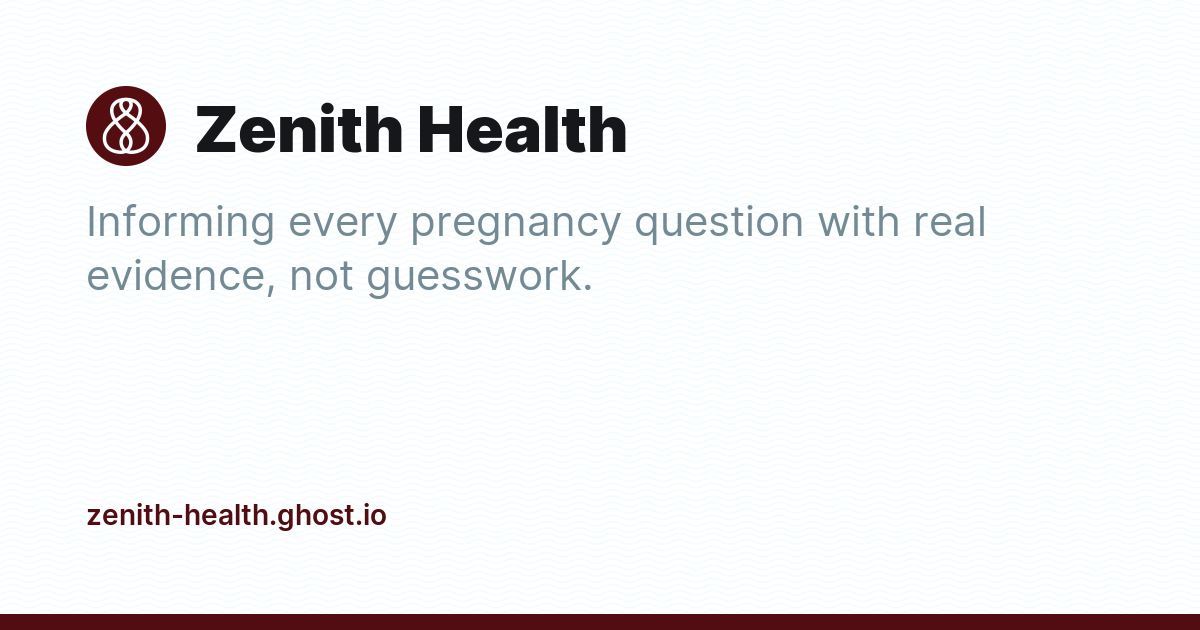 Zenith Health - Ghost Explore