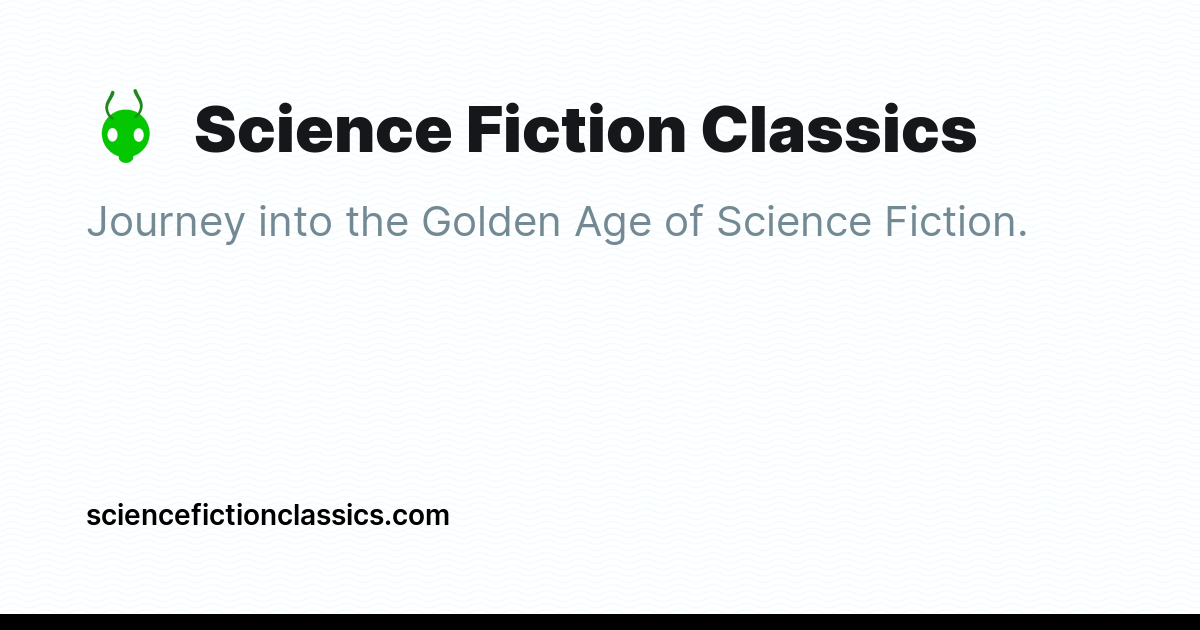 Science Fiction Classics - Ghost Explore