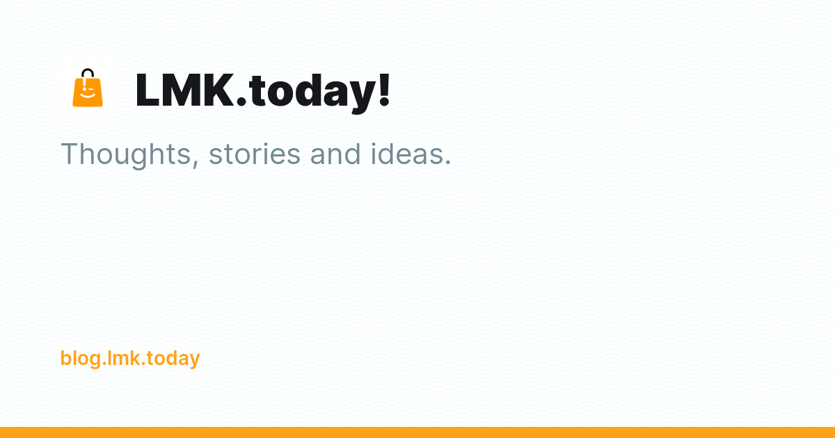 LMK.today! - Ghost Explore