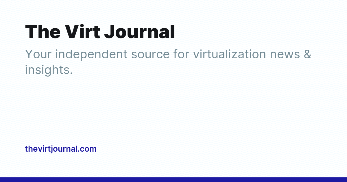 The Virt Journal - Ghost Explore