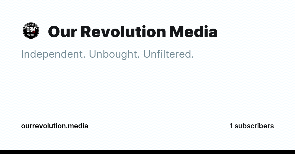 Our Revolution Media - Ghost Explore