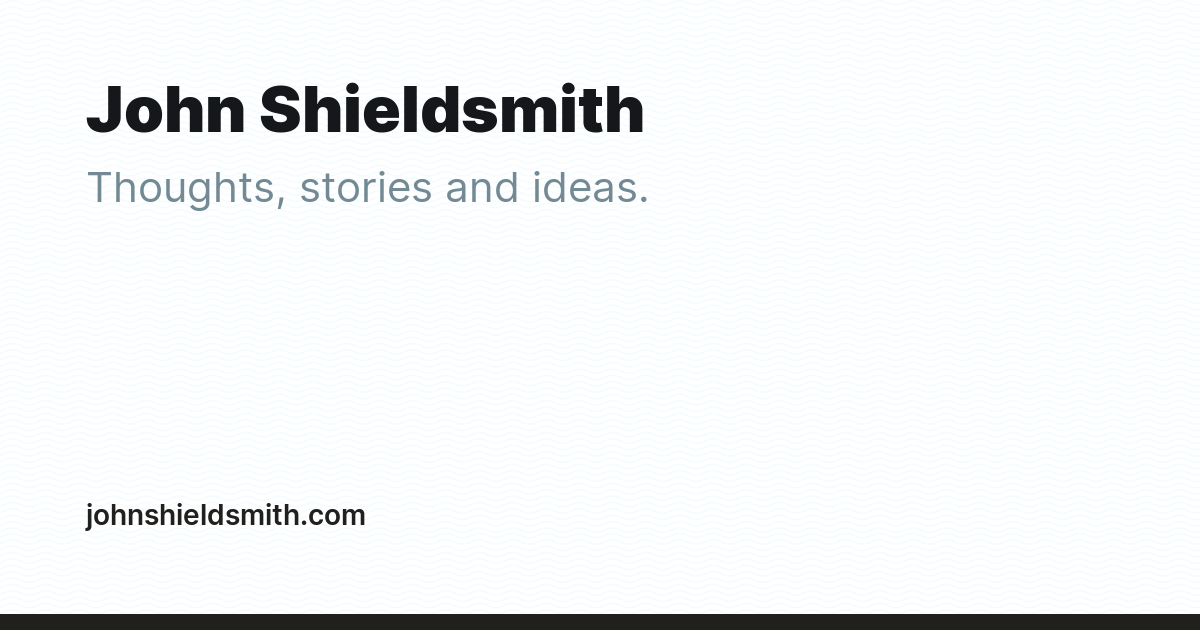 John Shieldsmith - Ghost Explore