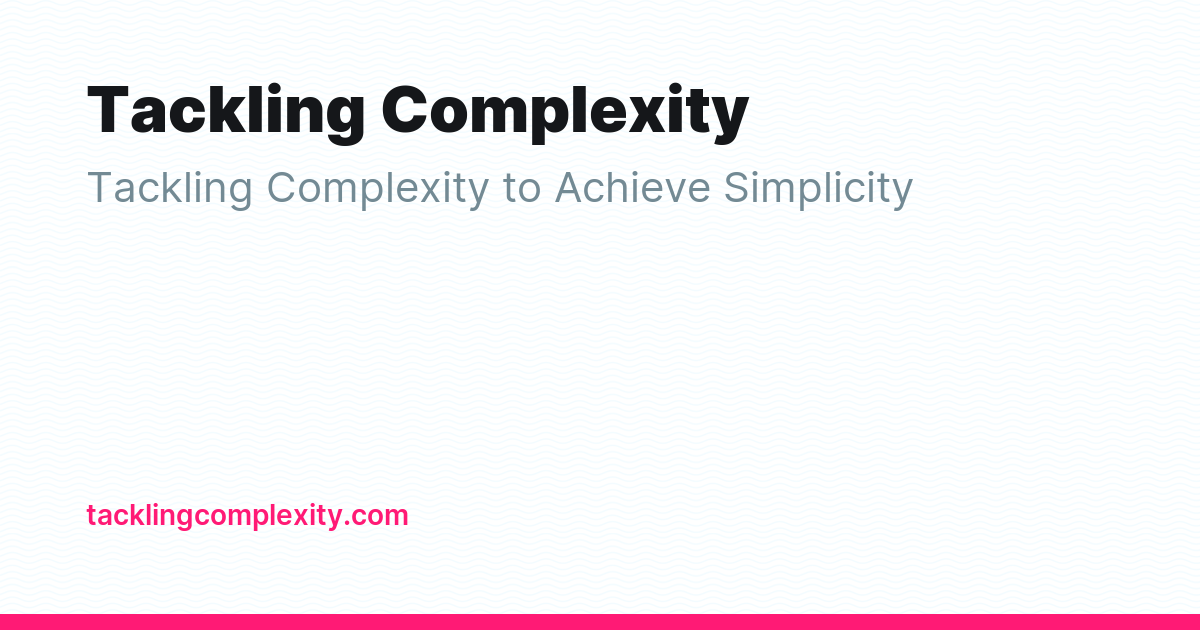 Tackling Complexity - Ghost Explore