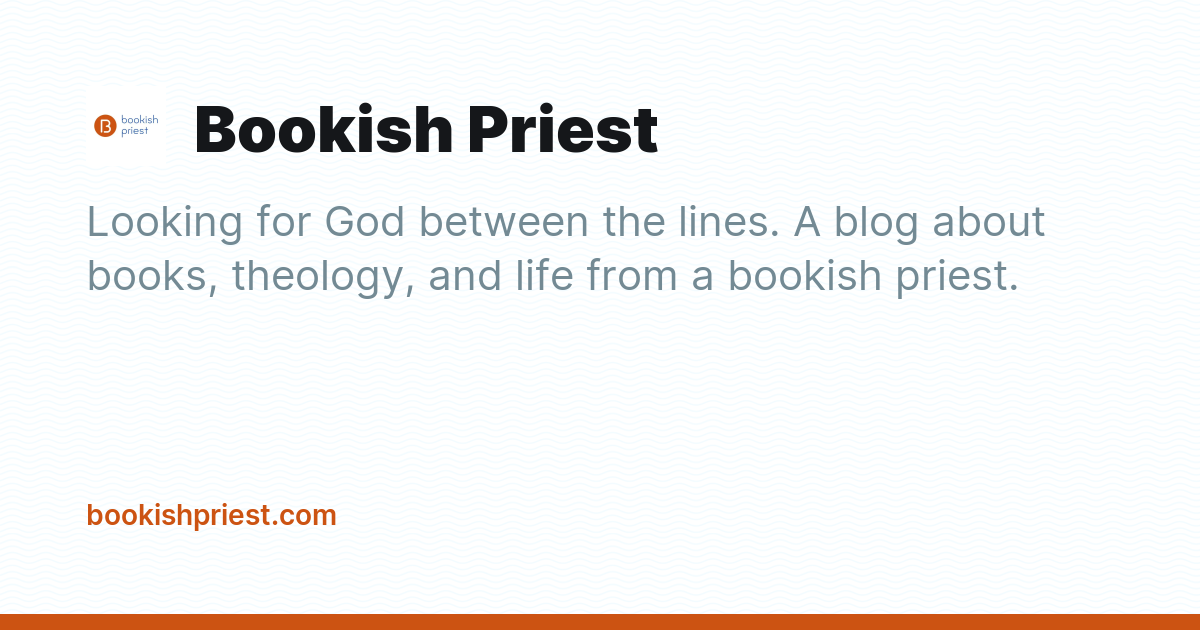 Bookish Priest - Ghost Explore