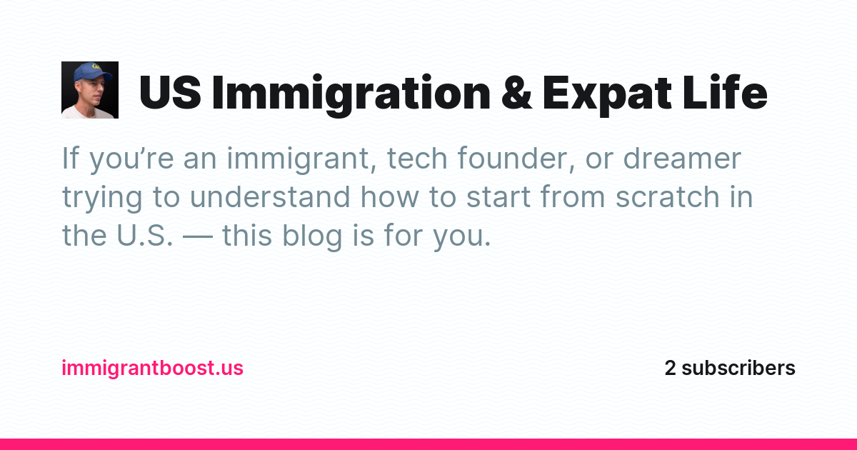 US Immigration & Expat Life - Ghost Explore