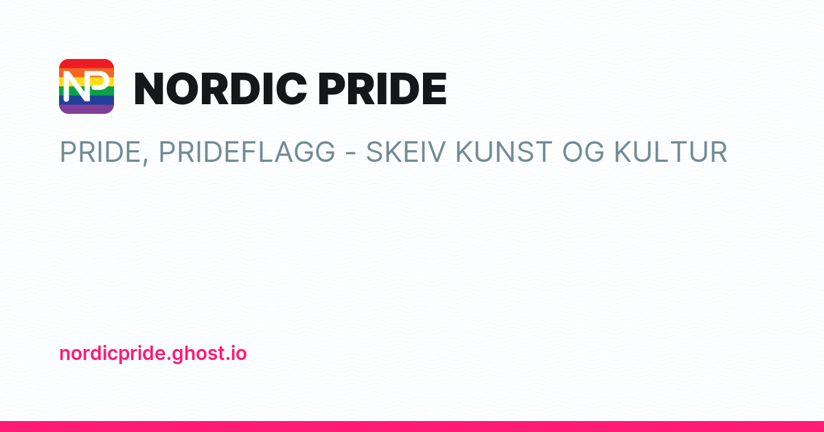 NORDIC PRIDE - Ghost Explore
