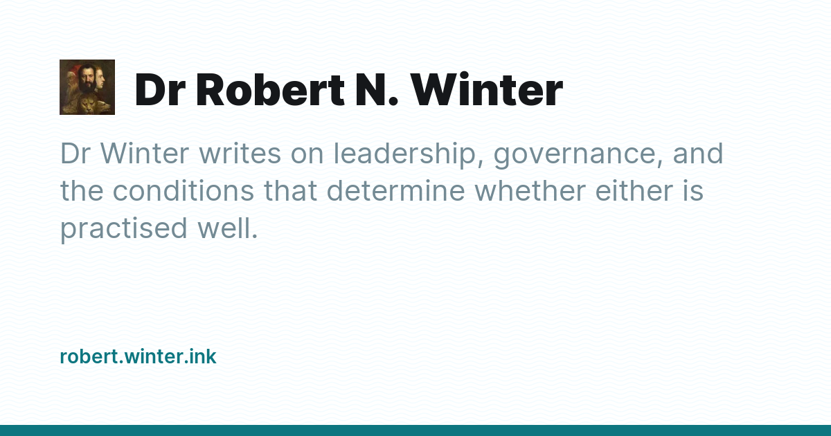 Dr Robert N. Winter - Ghost Explore
