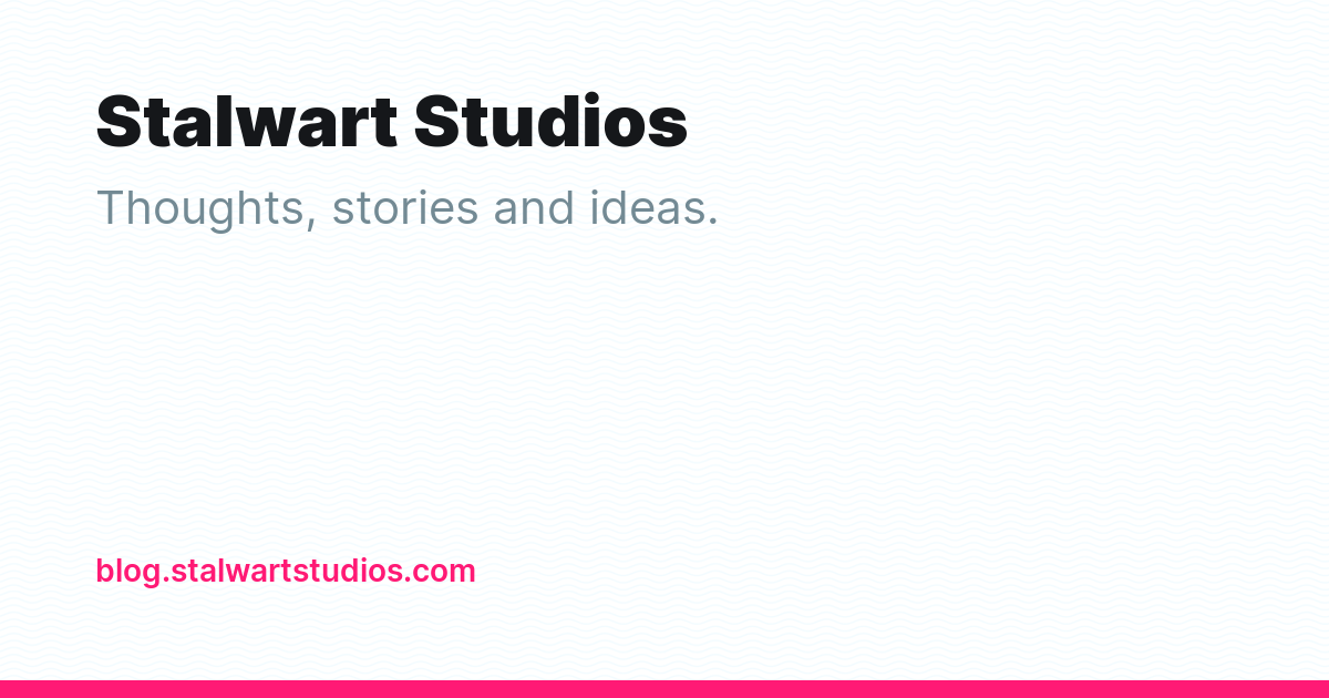 Stalwart Studios - Ghost Explore