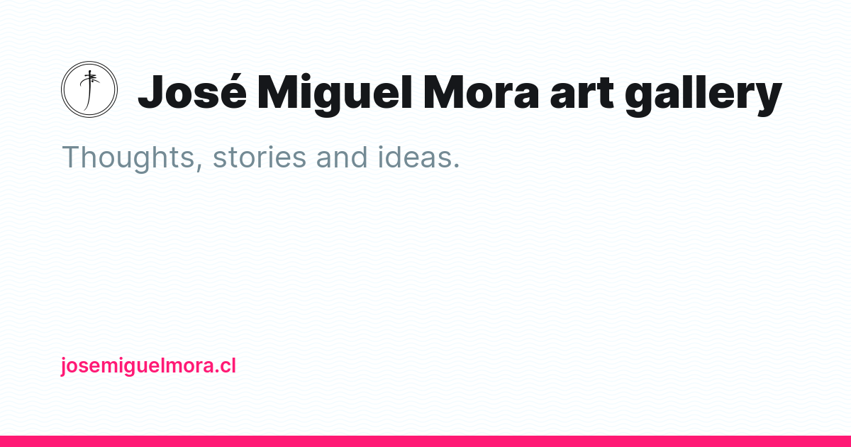 José Miguel Mora art gallery - Ghost Explore