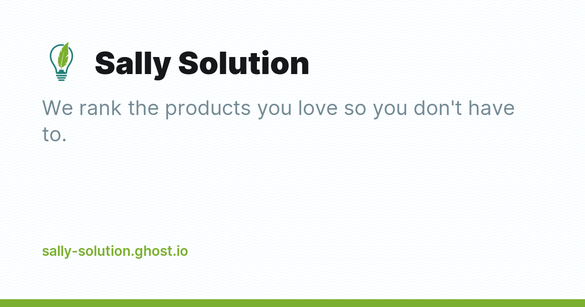 Sally Solution - Ghost Explore