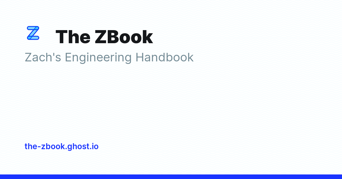 The ZBook - Ghost Explore